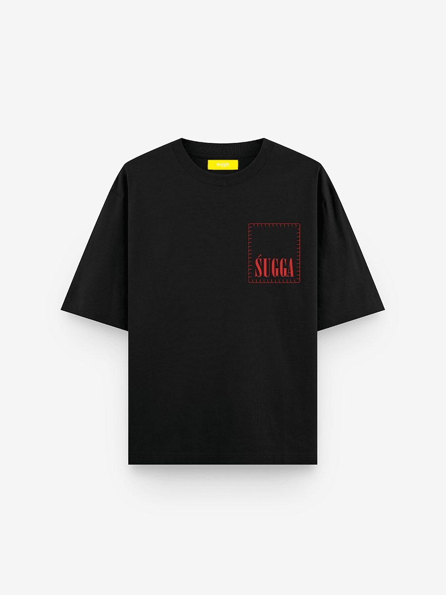Sugga Locks Tshirt - Black Regular Fit – sugga.offical